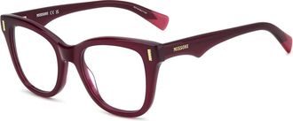 Missoni Femme, Accessoires, Rouge, Taille: 50 MM MIS 0235 Optical Frame