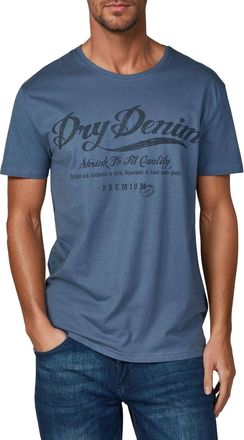 Riverso Tshirt Herren Baumwolle Regular Fit RIVLeon Rundhals Kurzarm Sommer Tee Shirt Print, Gr&ouml;&szlig;e:4XL, Farbe:Blau (AJD)