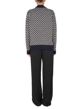 Jil Sander Jacquard Wool Sweater - Multicolor