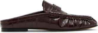 Steve Madden Mocassins fronc&eacute;s style mules - Bordeaux-Rouge