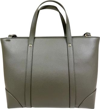 A|X Armani Exchange Femme, Sacs, Vert, Taille: ONE Size Tote Bags