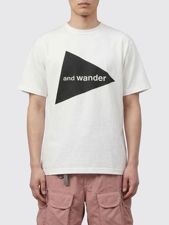 And Wander T-Shirt AND WANDER Homme couleur Blanc