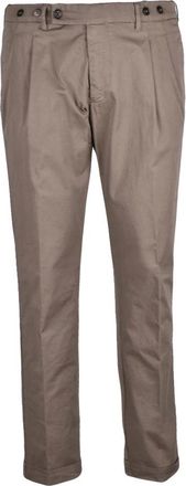 Berwick 1707 Homme, Pantalons, Brun, Taille: L Pantalon de costume Classico