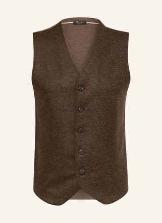 Maerz Maerz Muenchen Strickweste Im Materialmix braun