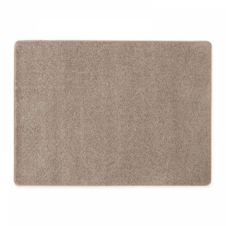 Oviala Oviala - Tapis rectangulaire en polypropyl&egrave;ne 160x230 cm taupe