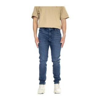 Wrangler Homme, Jeans, Bleu, Taille: W28 L32 Larston Jean Slim Fusel&eacute;