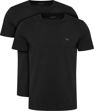 Emporio Armani T-Shirt-Set EM000391 AF18881 MC005 Schwarz Slim Fit