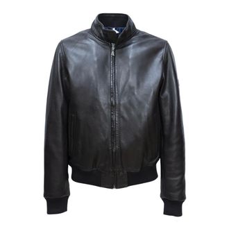 Roy Rogers Homme, Vestes, Brun, Taille: 2XL Barracuda Veste en cuir matelass&eacute;e