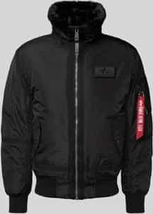 Alpha Industries Bomberjacke mit Stehkragen und Reißverschluss