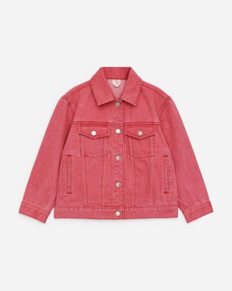 Arket Jeansjacke -Rot