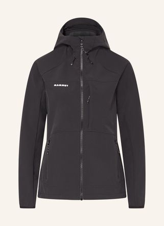 Mammut Mammut Softshell-Jacke Ultimate Comfort So Hooded schwarz