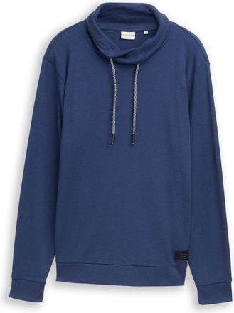 Tom Tailor Herren 1048615 Longsleeve T-Shirt, 28061-Ocean Blue, Medium