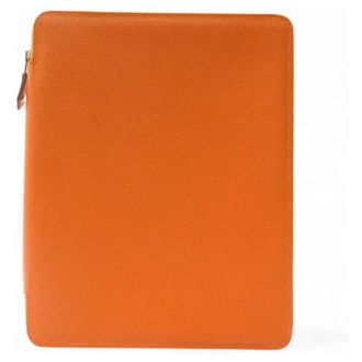Herm&egrave;s Portemonnaie - NEUE HERMES IPAD MINI 10 ZOLL H&Atilde;oeLLE E-ZIP AUS EPS - Gr. unisize - in Orange - f&uuml;r Damen