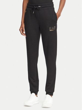 Emporio Armani Jogginghose 8NTP66 TJ9RZ 1200 Schwarz Regular Fit