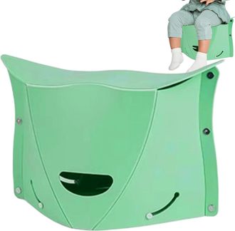 Generico Campinghocker | leichte Aufbewahrungstasche mit integriertem Gurt | zusammenklappbarer Hocker, leicht, für Küche, Schlafzimmer, Garten, Klassenzimmer,