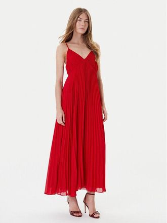Michael Kors Coctailkleid MT583407R3 Rot Regular Fit