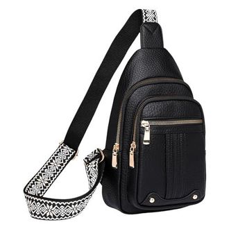 Generic Sac a Main Femme Sac Bandouli&egrave;re Femme Sacoche Femme Bandouli&egrave;re De &eacute;l&eacute;gant Messager Durable Unisexe, Design Multicouches, Id&eacute;al Trajet, Randonn&eacute;e Ou 