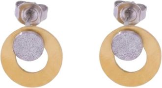 Dansk Copenhagen Boucles doreilles LIV Multi Dot - Femme - Accessoires - Jaune - Taille: ONE Size