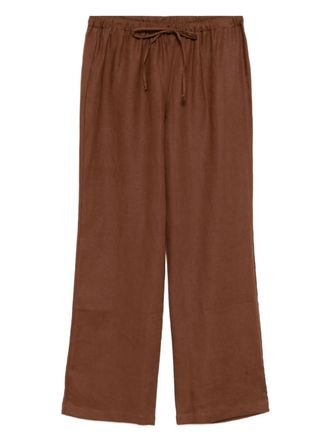 Reformation pantalon Olina - Marron