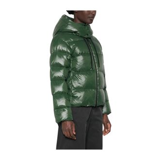 Peuterey Gesteppte Kapuzenjacke - - Jackets - Damen - Gr&uuml;n - M