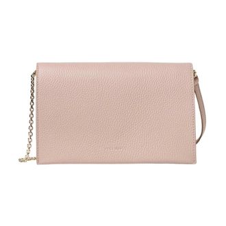 Coccinelle Femme, Sacs, Rose, Taille: ONE Size Portefeuille en Cuir Chic avec Cha&icirc;ne