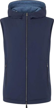 Fedeli Homme, Vestes, Bleu, Taille: L Gilet sans Manches