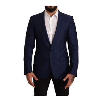 Dolce & Gabbana Klassischer Sakko - - Jackets - Herren - Blau - M