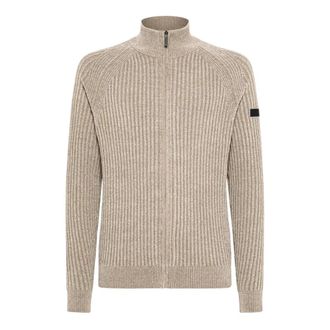 Roberto Ricci Design Velvet Rave Full Zip Knit - - Knitwear - Herren - Braun - 3XL