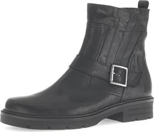 Gabor Bottines Chelsea pour femme, meilleur ajustement, Noir 57., 43 EU