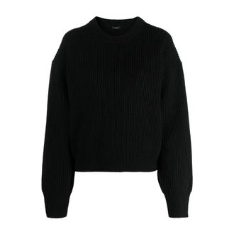 Joseph Rundhals-Strickware - - Knitwear - Damen - Schwarzk - M