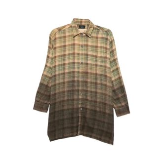 R13 Femme, Blouses et Chemises, Multicolore, Taille: 38 FR Chemise &agrave; carreaux effet us&eacute;