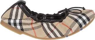 Burberry Femme, Chaussures, Beige, Taille: 38 EU Ballerines Fawn
