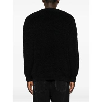 Scaglione Fine-Knit Sweater - Black