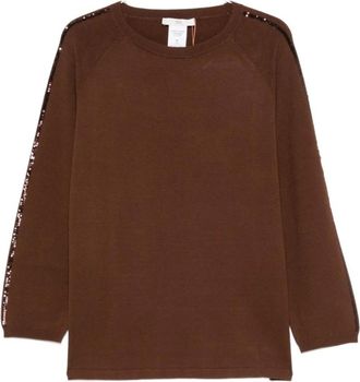 Marina Rinaldi Femme, Pulls, Brun, Taille: 38 FR Maille col rond