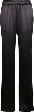 Tom Ford Femme, Pantalons, Noir, Taille: 36 FR Pantalon &agrave; jambes larges