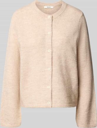 Selected Regular Fit Strickjacke aus Woll-Mix mit Alpaka-Anteil Modell LULU NEW
