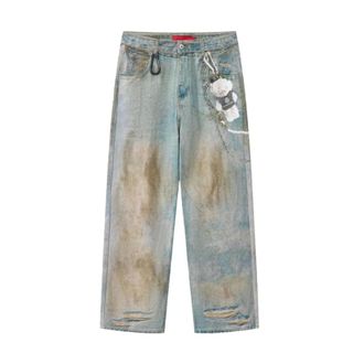 Acupuncture Acupuncture, Homme, Jeans, Bleu, Taille: W34 Punker Denim 2