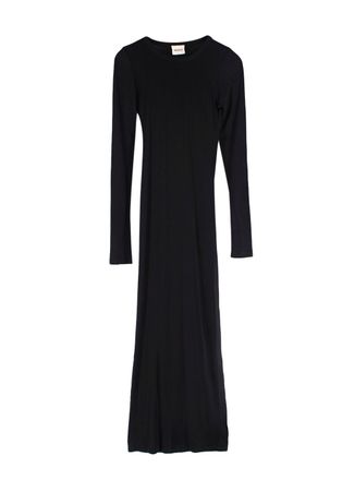 Khaite Black Long Sleeve Maxi Dress Size XS