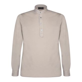 Dell'Oglio Herren, Oberteile, Beige, 2XLGr&ouml;&szlig;e