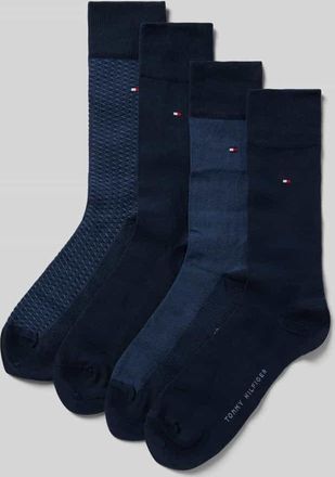 Tommy Hilfiger Socken mit Logo-Detail im 4er-Pack