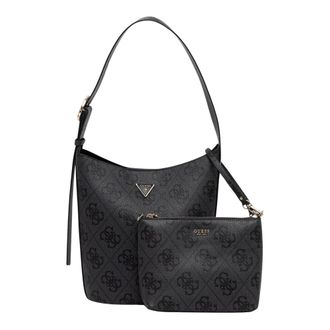 Guess Meridian Tote - Femme - Sacs - Noir - Taille: ONE Size