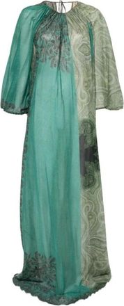 Pierre-Louis Mascia Femme, Robes, Vert, Taille: ONE Size Hawn Paisley Dress