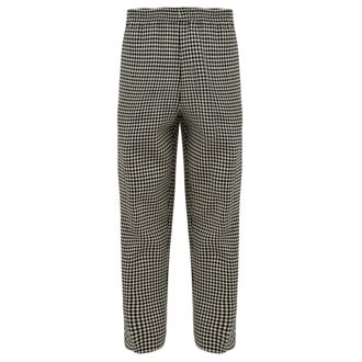 Douuod Gerade Hose - - Trousers - Damen - Schwarzk - L