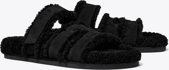 Tory Burch Damen Ines Sportslide aus Lammfell