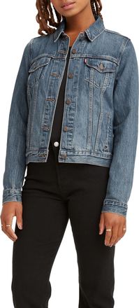 Levi's Damen Original Trucker Soft As Butter Dark XXS