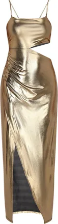 Faina Kleid Frauen Gold