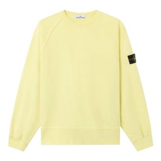 Stone Island Homme, Sweatshirts et sweats &agrave; capuche, Jaune, Taille: M SweaT-shirt