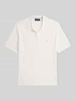 Polo Ralph Lauren Regular Fit Poloshirt aus Baumwoll-Leinen-Mix