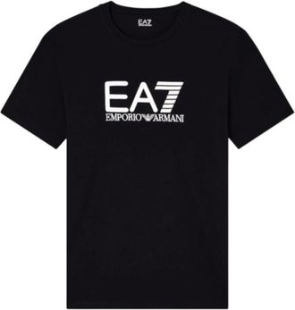 Emporio Armani Emporio Armani Ea7, Homme, Tops, Noir, Taille: M T-Chemises