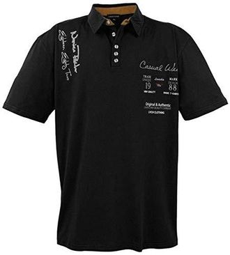 Lavecchia LV-610 Polo à Manches Courtes Noir - Noir - XXXXXX-Large